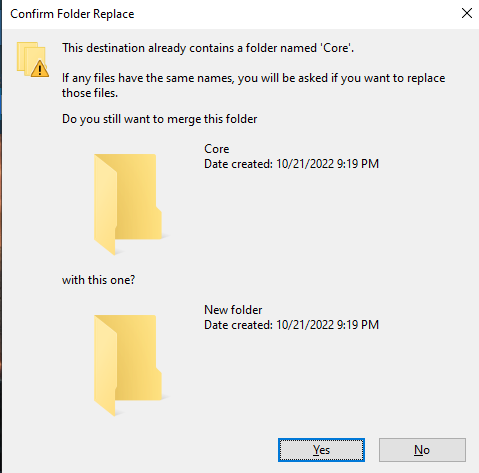 Could not create folder. File with that name already exist · Issue #67738 · godotengine/godot ...