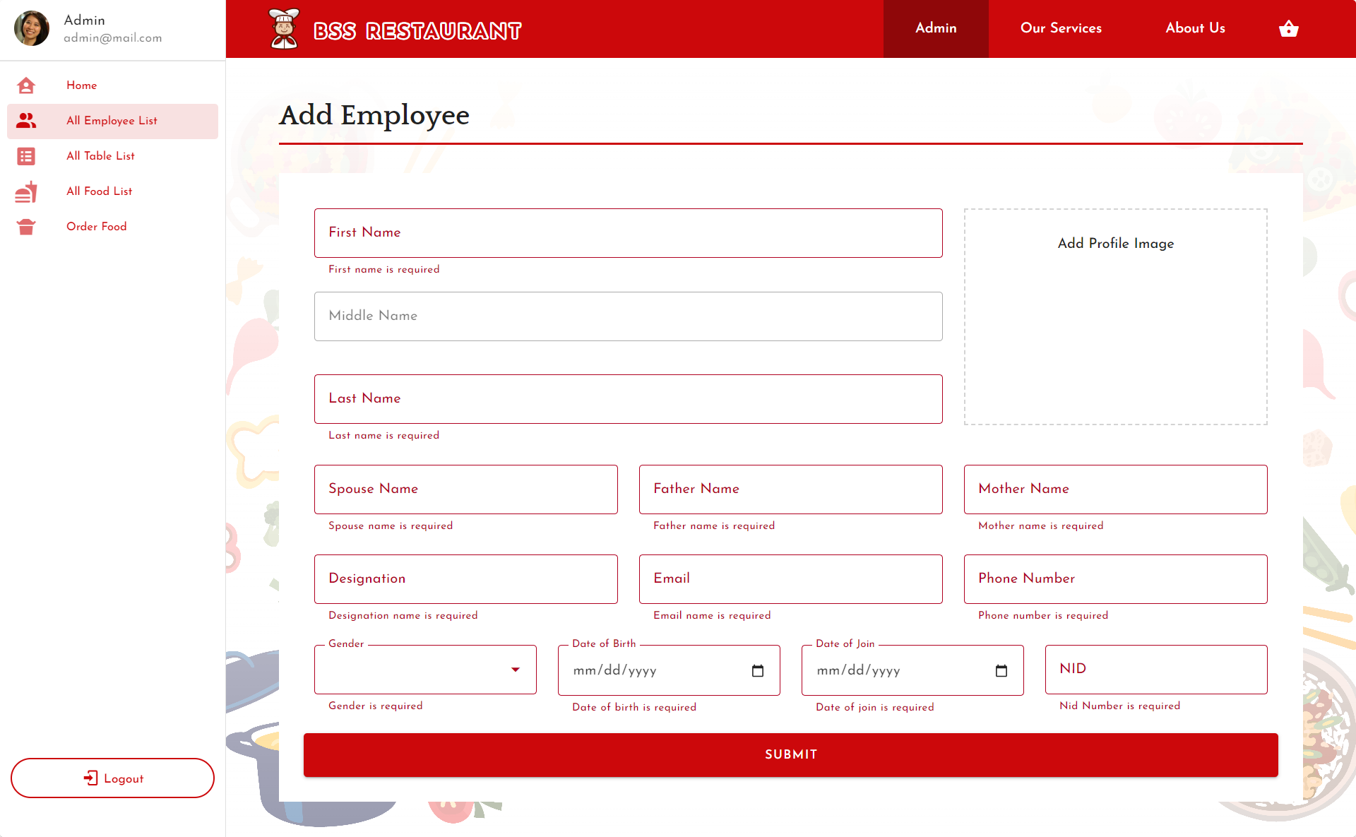 Github Ishtiyak98 Restaurant Project