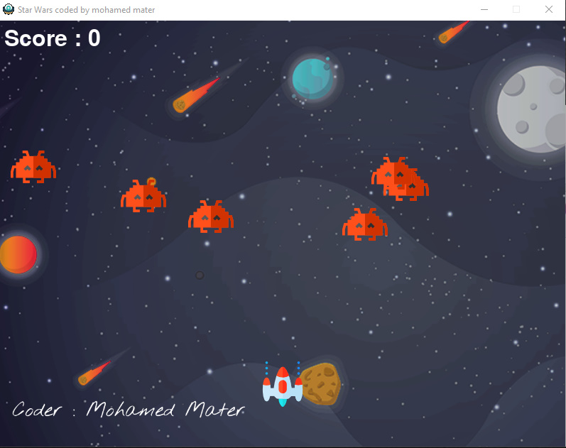 GitHub - LIGHTNING96/Star-War-Game-in-python: This is a simple game Coded by python