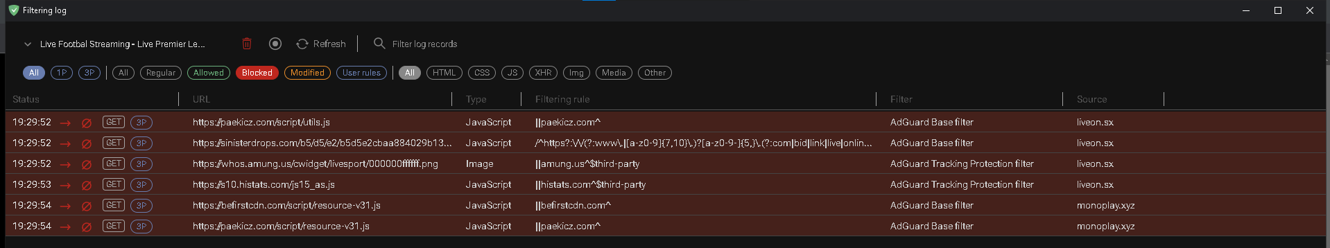 liveon.sx · Issue #160132 · AdguardTeam/AdguardFilters · GitHub