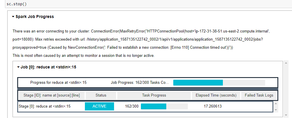 GitHub - NehaAyuluri/Pi_value: Spark/Jupyter notebook for calculating pi value using AWS Elastic ...
