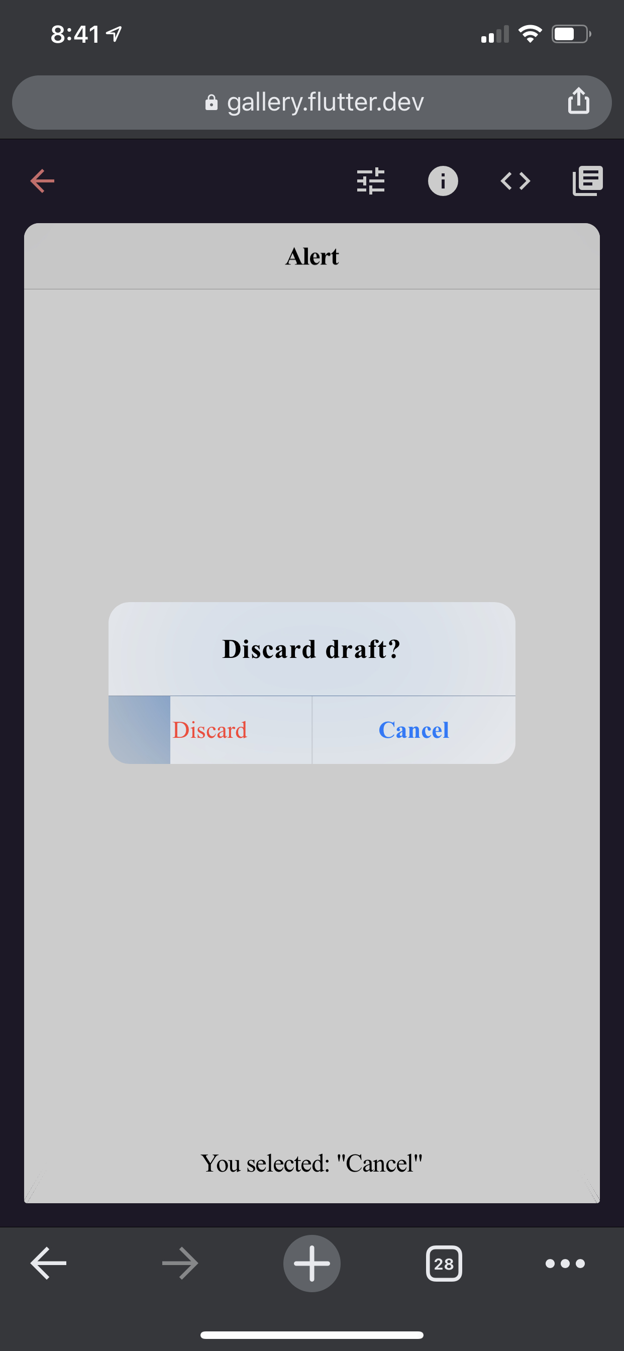 [web]: Gallery app fonts inconsistency · Issue #55989 · flutter/flutter · GitHub
