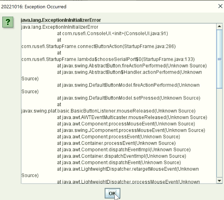 Console crashed on start-up due to gauges layout code being fragile · Issue #4742 · rusefi ...