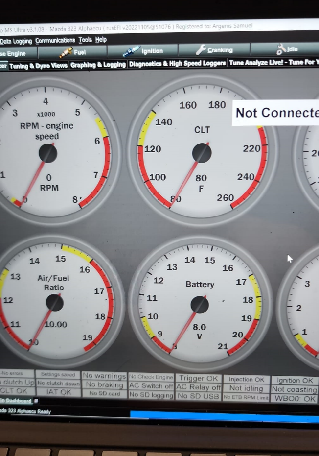 Please make gagues in Freedom Fahrenheit units celsius · Issue #4788 · rusefi/rusefi · GitHub