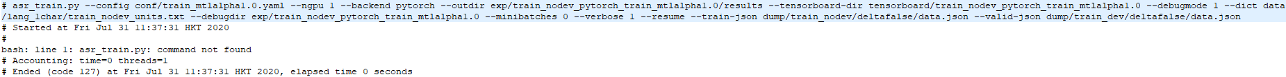 why I need to set every python shell road?such lm_train.py asr_train.py · Issue #2248 · espnet ...