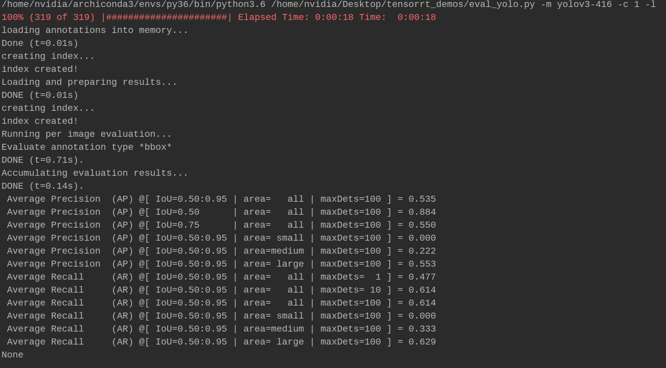 mAP is much lower in YOLOv3 INT8 model · Issue #381 · jkjung-avt/tensorrt_demos · GitHub