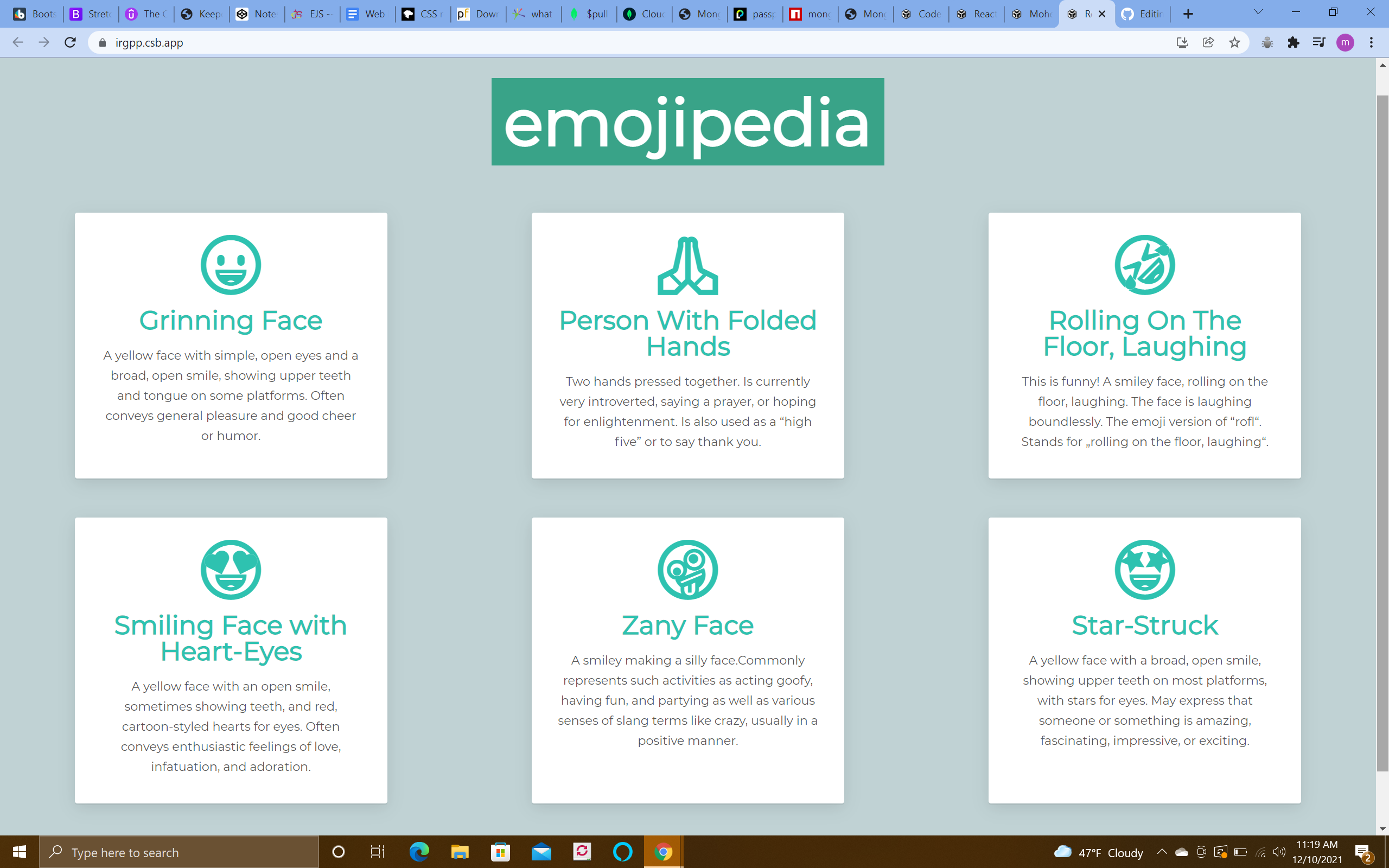 GitHub - Mohebullah98/Emojipedia: Created with CodeSandbox GitHub - Mohebullah98/Emojipedia: Created with CodeSandbox