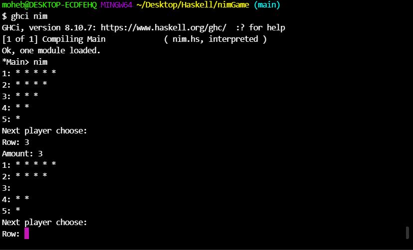 GitHub - Mohebullah98/nim-Game: An Interactive 2 player star-removal game