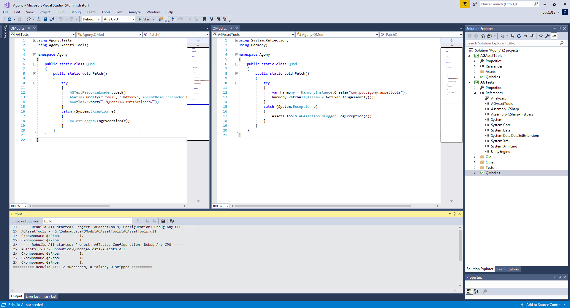 Can't resolve identical EntryMethods · Issue #51 · SubnauticaModding ...