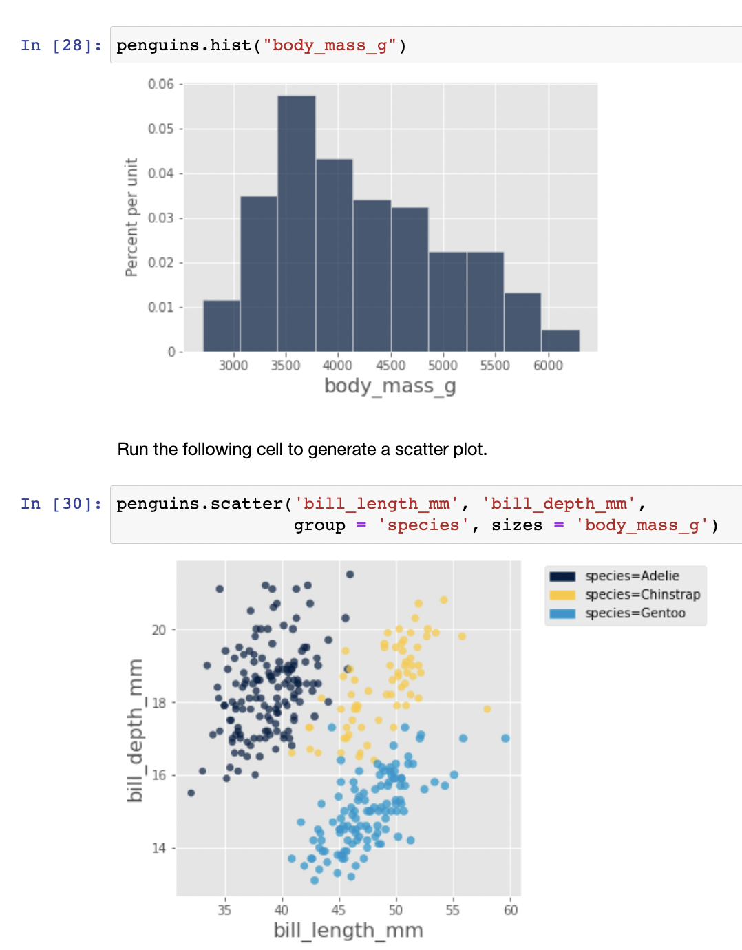 `Table.scatter` method doesn't recognize `sizes` argument · Issue #549 · data-8/datascience · GitHub