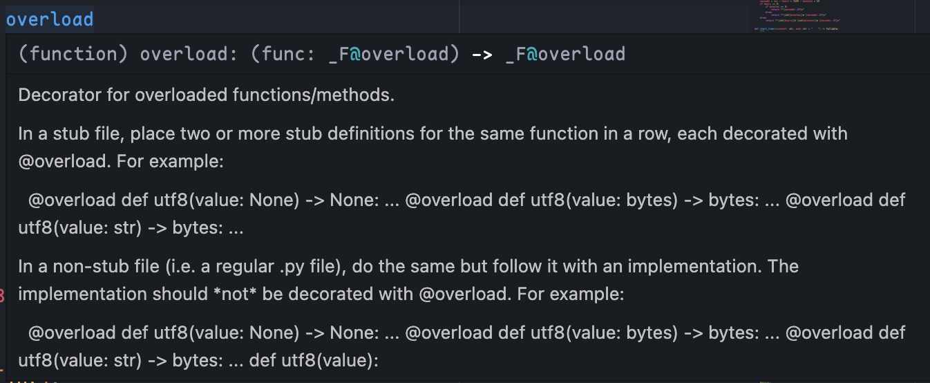 `itertools.count` docstring is not shown correctly · Issue #3231 · microsoft/pylance-release ...