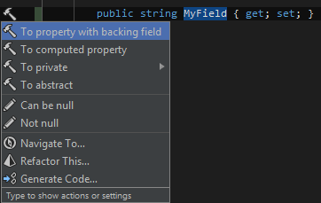 Mark backing field as [SerializeField] · Issue #195 · JetBrains/resharper-unity · GitHub