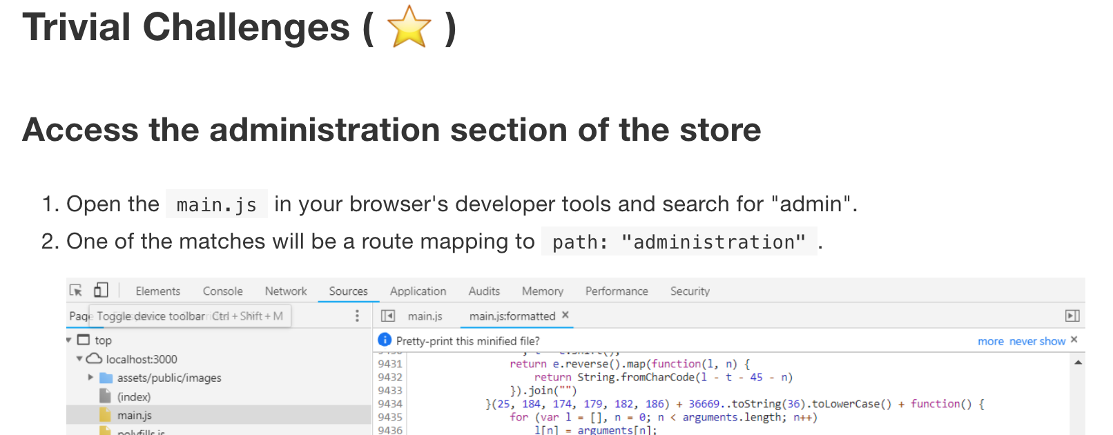Pwning OWASP Juice Shop documentation needs updating · Issue #802 · juice-shop/juice-shop · GitHub