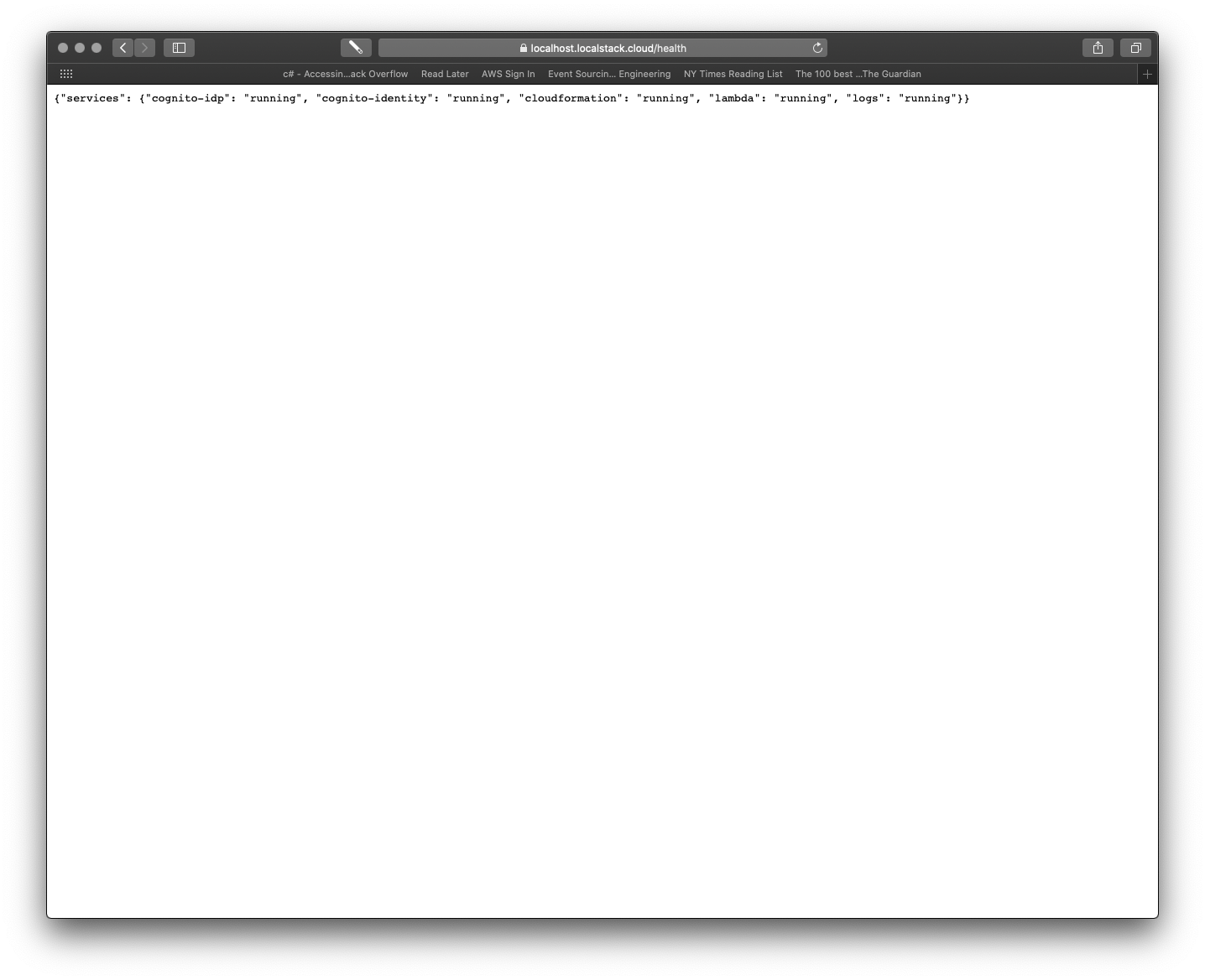 [Bug Report] Dashboard Pro does not show resources · Issue #2676 · localstack/localstack · GitHub