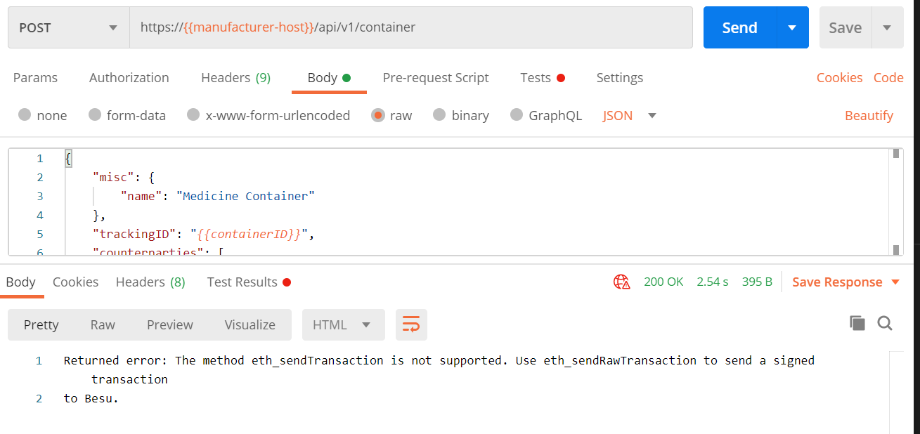 Manually deploy and test BAF supplychain express server and application ...