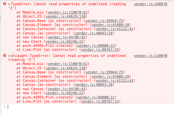 开启vendor打包引用ant Designplots 和 Ant Designgraphs组件后报错 · Issue 5759 · Alibabaice · Github