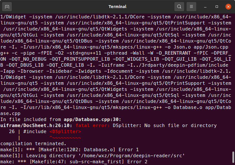 make error without DSplitter · Issue #20 · linuxdeepin/deepin-reader · GitHub