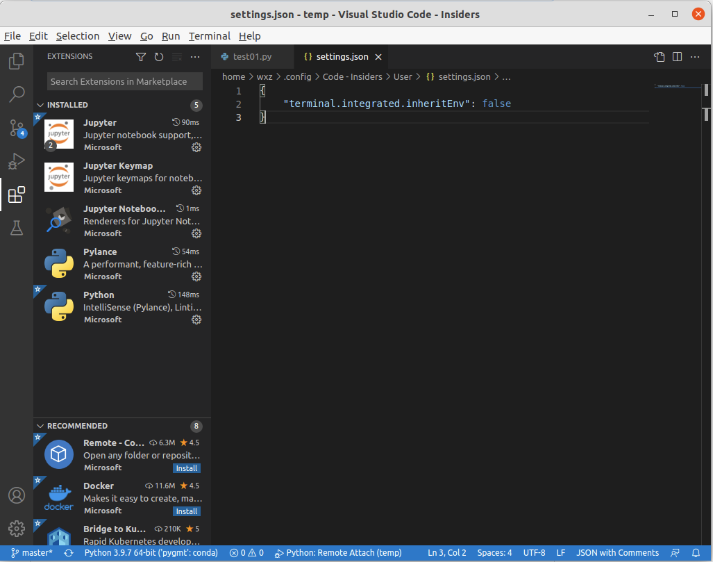 'double free or corruption (out)' occurred in Python Debug Console of VsCode · Issue #1619 ...