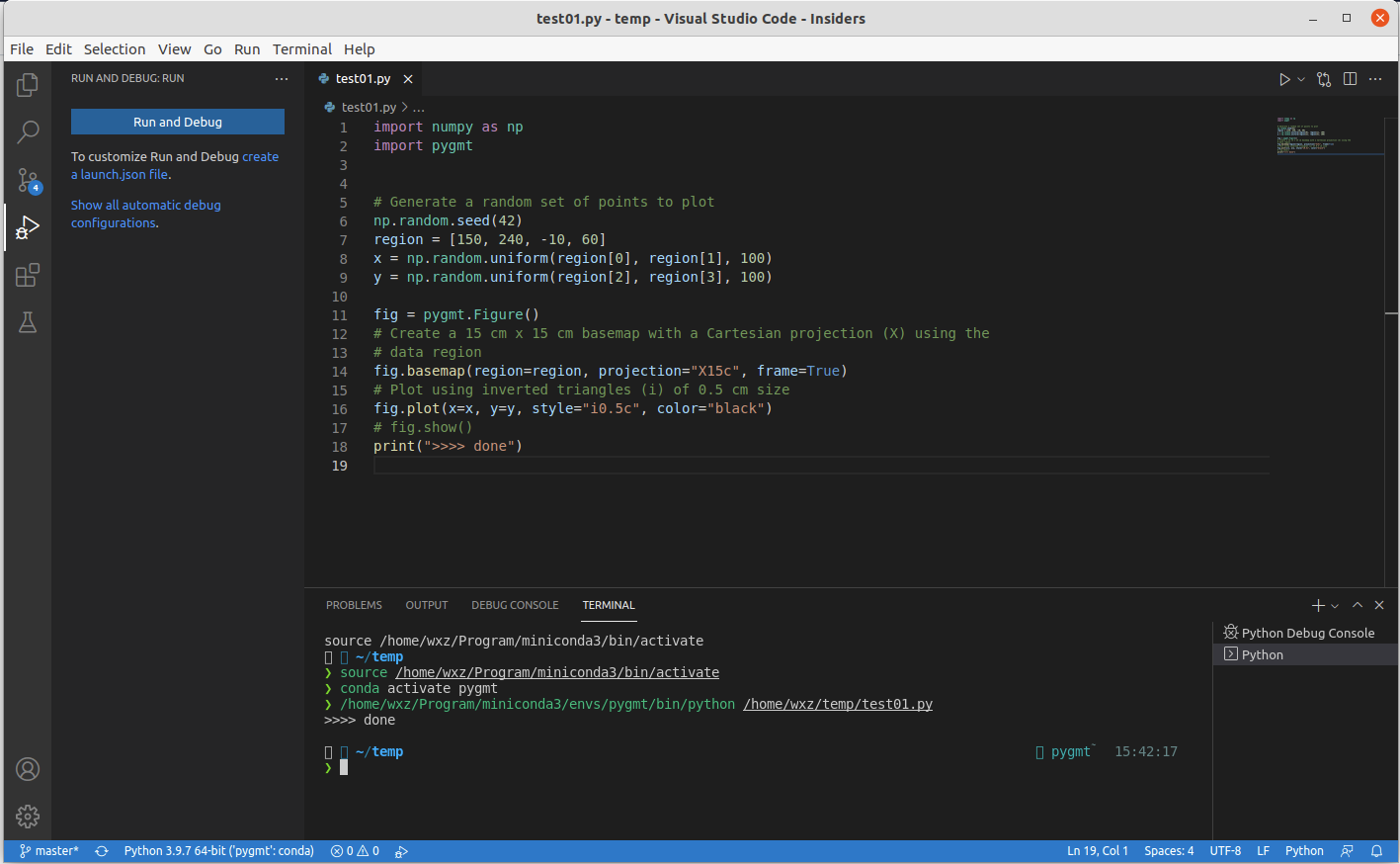 'double free or corruption (out)' occurred in Python Debug Console of VsCode · Issue #1619 ...
