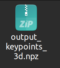 How to transfer 'outputkeypoints_3d.npz' to csv file ? · Issue #1 · Vegetebird/GraphMLP · GitHub