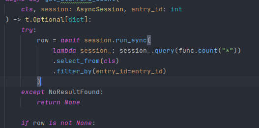 Performing AsyncIO pooling in SQLAlchemy. · sqlalchemy sqlalchemy · Discussion #5980 · GitHub