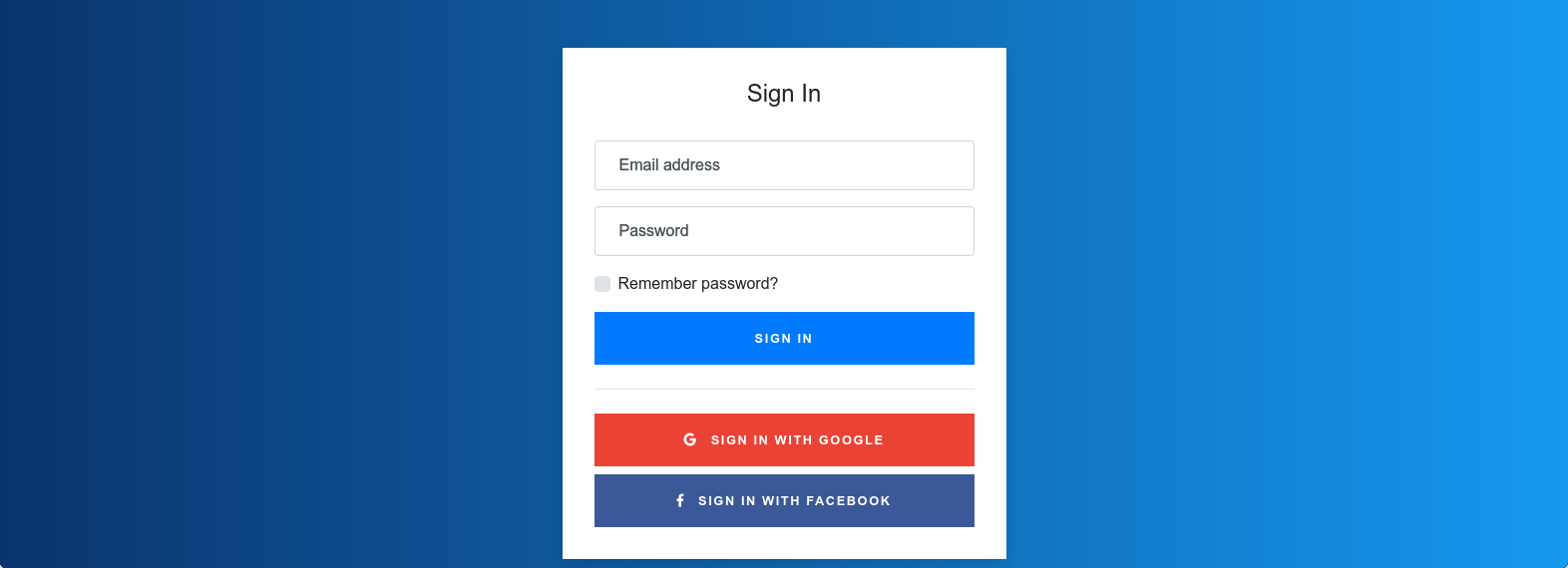 Upgrade UI: login page · Issue #96 · openseedbox/openseedbox · GitHub