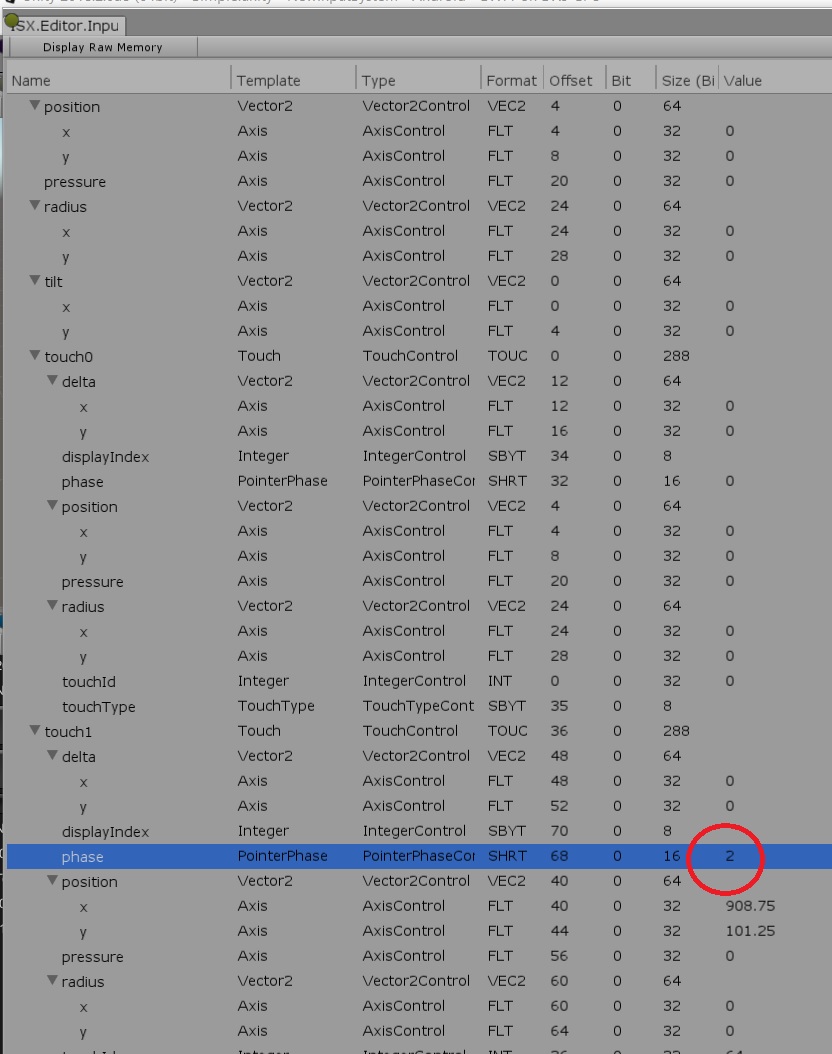 Various issues with Touches · Issue #62 · Unity-Technologies/InputSystem · GitHub