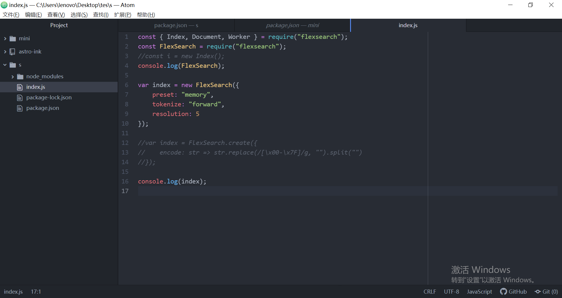 FlexSearch is not a constructor · Issue #321 · nextapps-de/flexsearch · GitHub