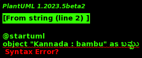 Non-Latin characters fail when used in "as" term · Issue #1326 · plantuml/plantuml · GitHub