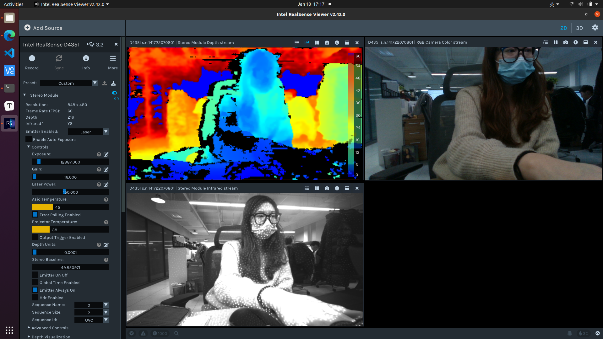 About realsense D435i depth map noise · Issue #11327 · IntelRealSense ...