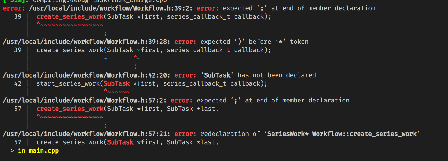 编译的一些问题 · Issue #1253 · sogou/workflow · GitHub
