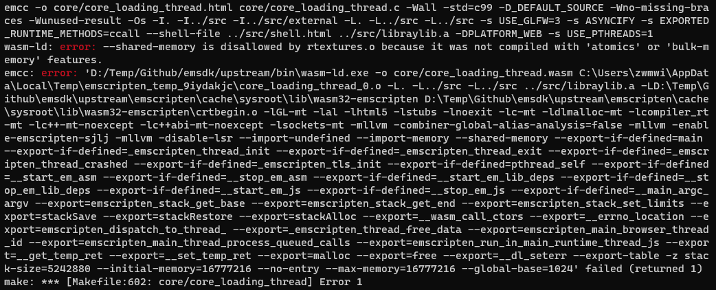 [examples] core_loading_thread is racy and broken · Issue #827 · raysan5/raylib · GitHub