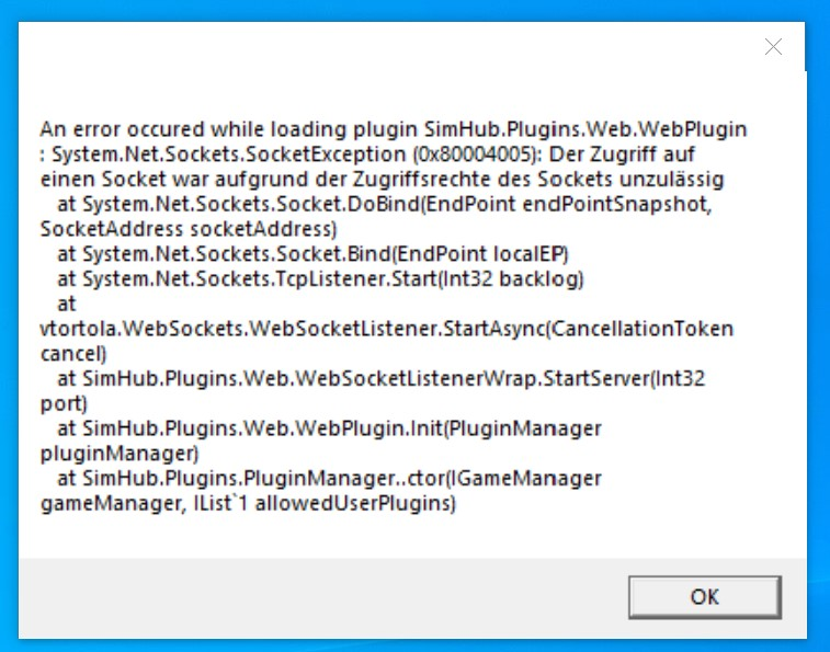 Fault Message Box - I don't know what to do... · Issue #435 · SHWotever ...
