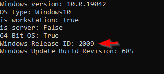 Windows uses new version name schema (DisplayVersion) along with the ReleaseId · Issue #6 ...