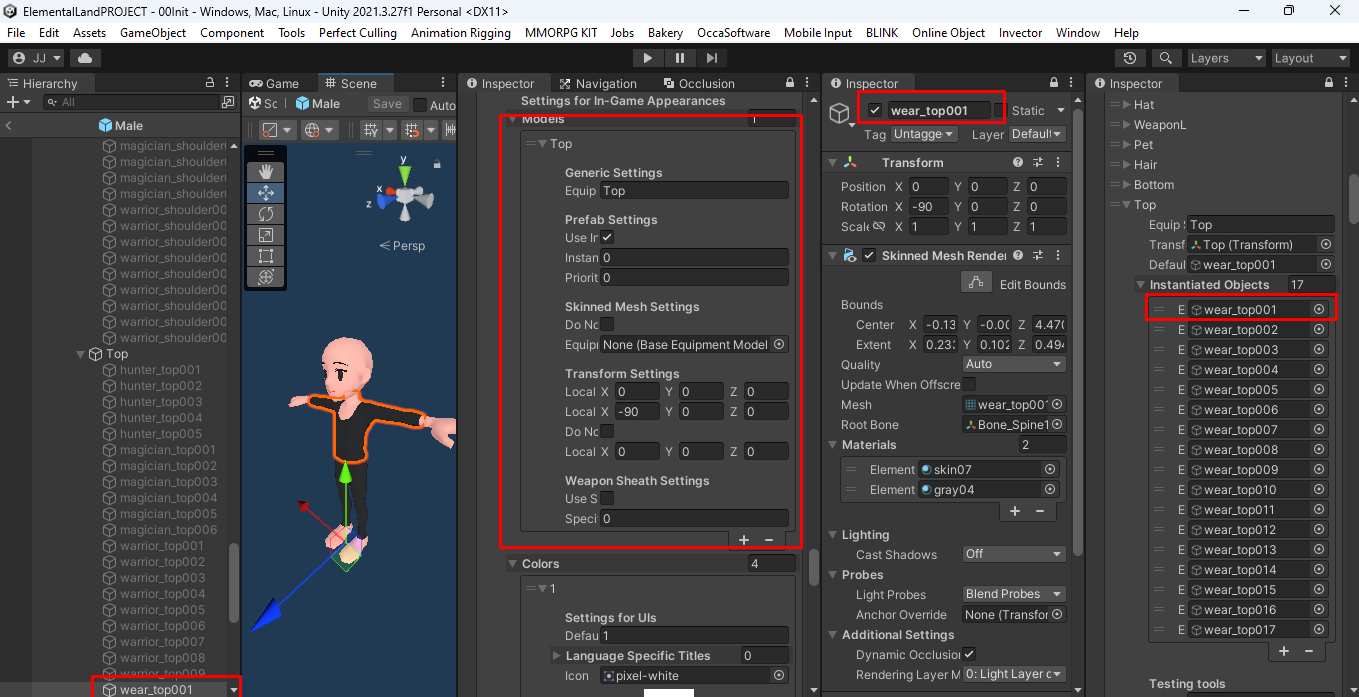 Body Parts skinned mesh renderer Issue · Issue #2189 · suriyun-production/mmorpg-kit-docs · GitHub