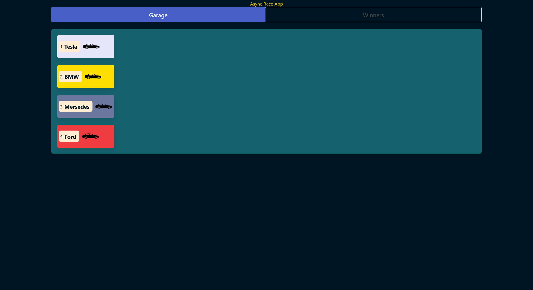 async-race - dsh91698 · Issue #705 · rolling-scopes-school/support · GitHub