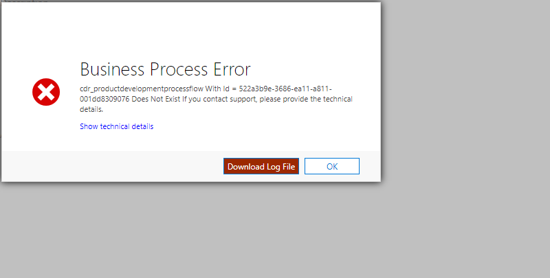 Can't switch process via set process or set process stage after upgrading from version 51 to v58 ...