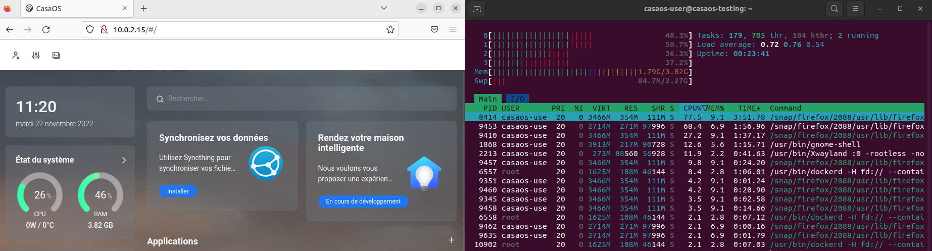 [Alpha][Bug] CPU usage is not logic · Issue #695 · IceWhaleTech/CasaOS · GitHub