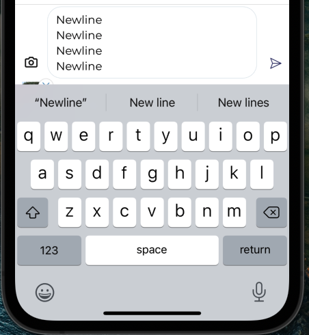 Multiline does not grow TextInput until several characters into new line · Issue #1727 ...