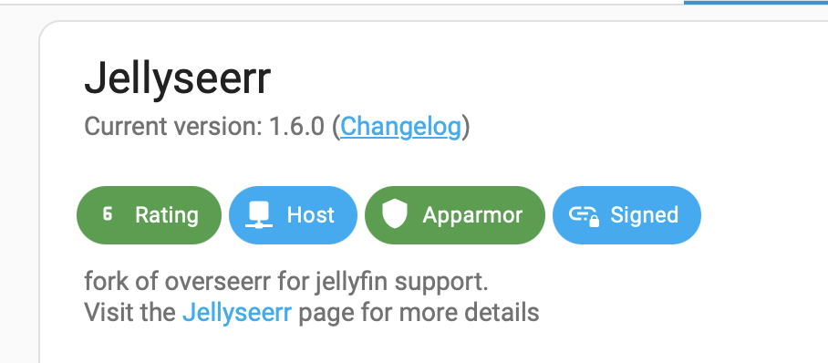 Jellyseer Not Updated · Issue 961 · Alexbelgiumhassio Addons · Github 
