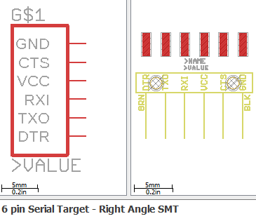 TX/RX swapped between ARDUINO_SERIAL_PROGRAM symbol and 6_PIN_SERIAL ...