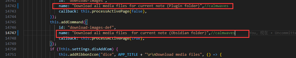 the command 【Download all media files (Plugin folder)】 should be changed to 【Download all media ...