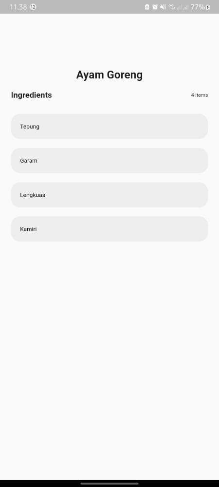 GitHub - NurAslam/Ingredient_app_Flutter