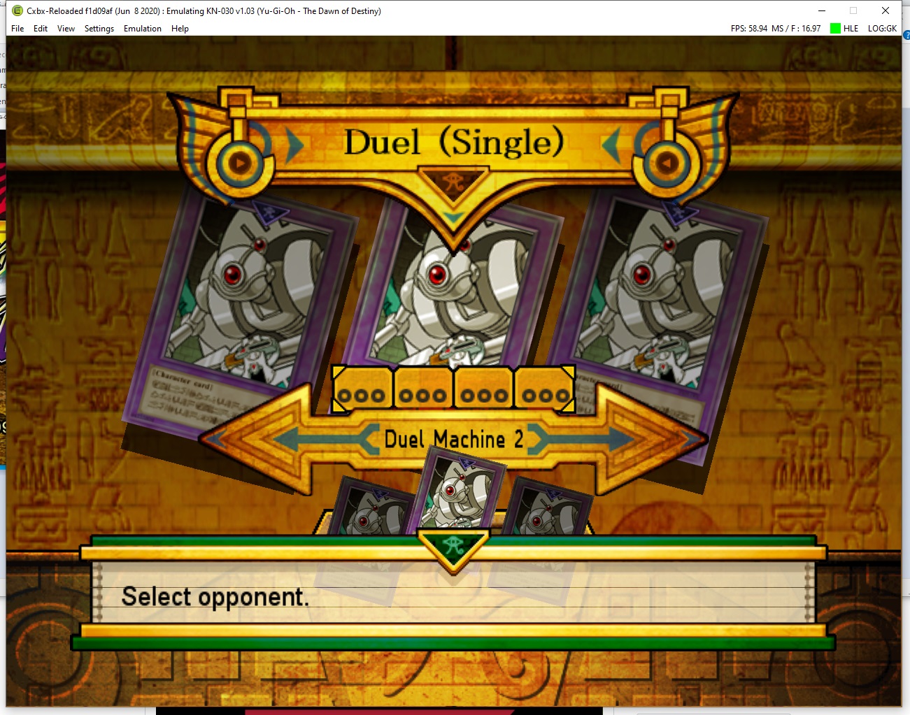 Yu-Gi-Oh - The Dawn of Destiny [KN-030] [1.03] · Issue #411 · Cxbx ...