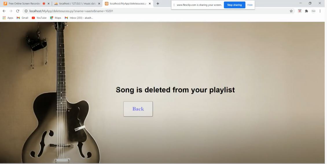 GitHub - fuseakash/Music-Database-System: This is database project ...