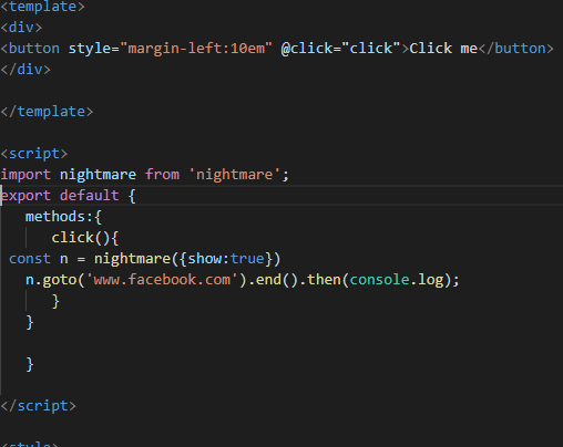 Nightmare JS wont work with the vue plugin · Issue #675 · nklayman/vue-cli-plugin-electron ...