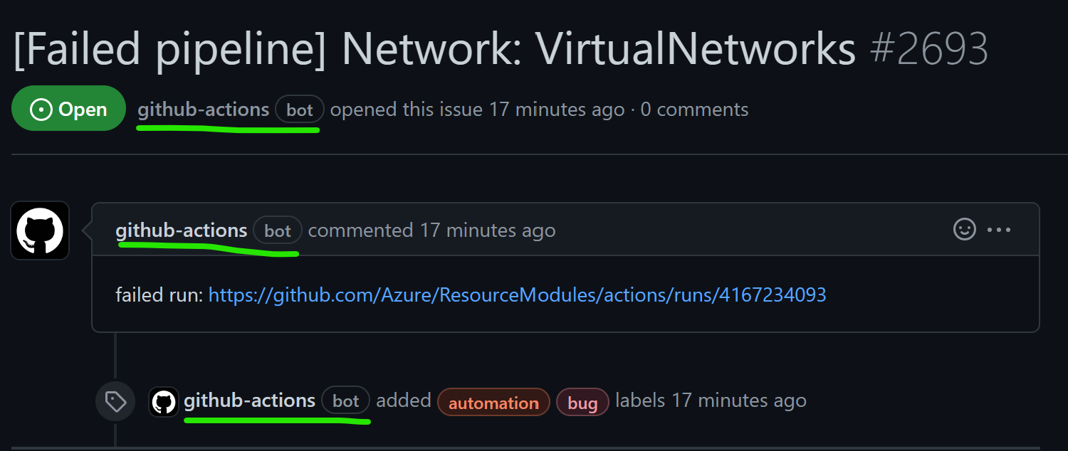 [feature Request] Leverage `github Token` For Platform Pipelines · Issue 2695 · Azure