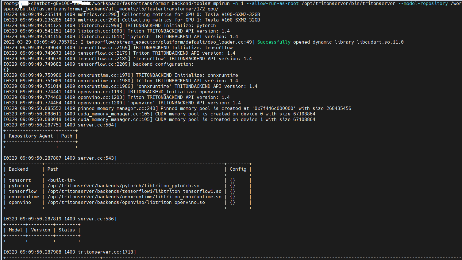 May i use triton-inference-server to run T5 model · Issue #202 · NVIDIA/FasterTransformer · GitHub