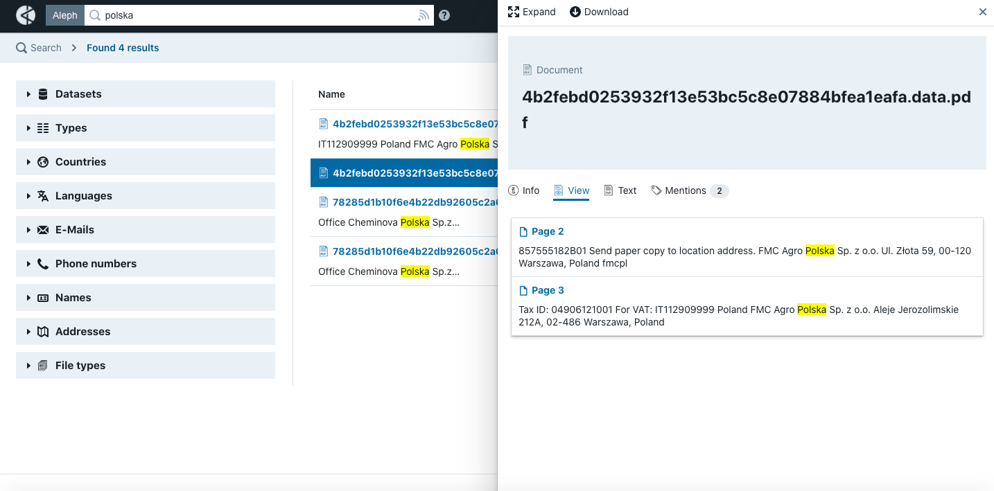 cannot export document, href point to localhost:8080 instead public IP · Issue #1194 · alephdata ...