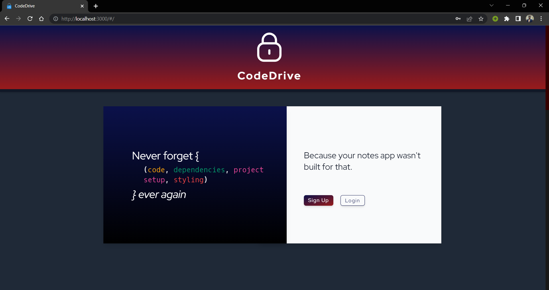 GitHub - Nimit3-droid/codeDrive: A web app to store code and share with friends